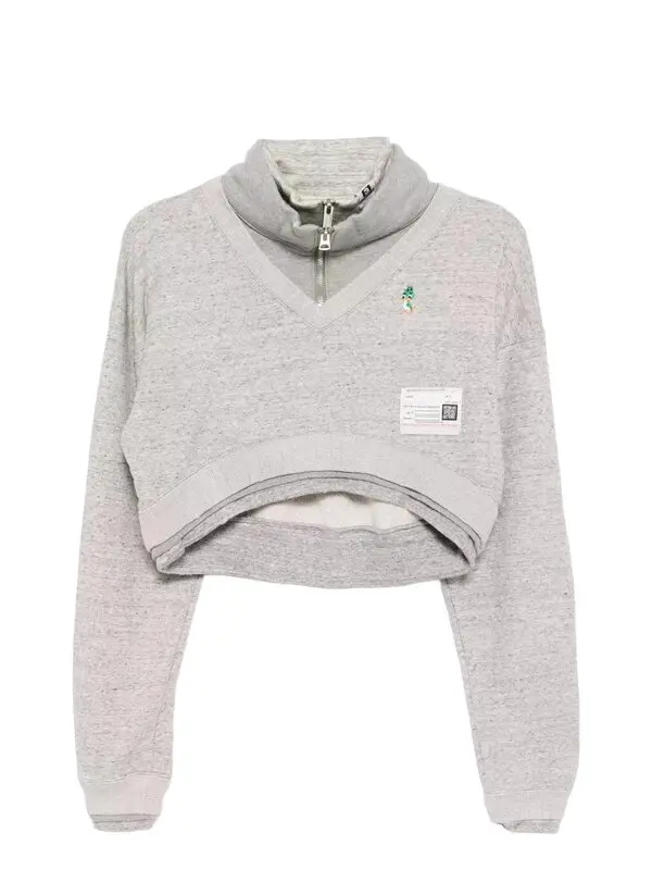 Mihara Yasuhiro Duck-embroidered Sweatshirt - Grey