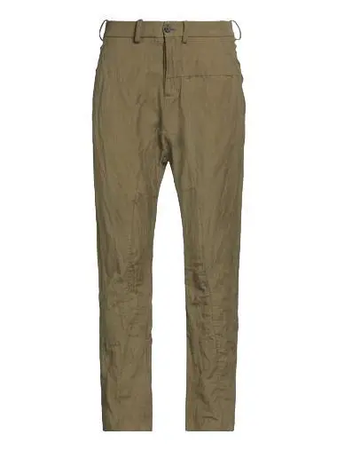 Masnada Military Cotton Blend Pants - Green