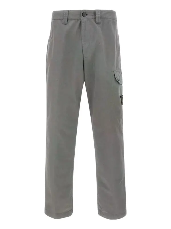 Stone Island Cargo-pocket Trousers - Grey