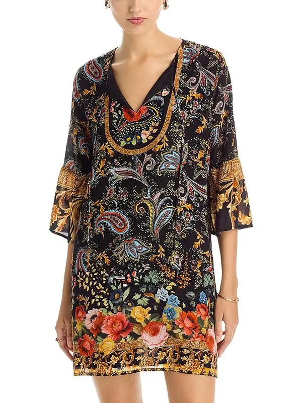Johnny Was Sofiya Silk Dress - Leto