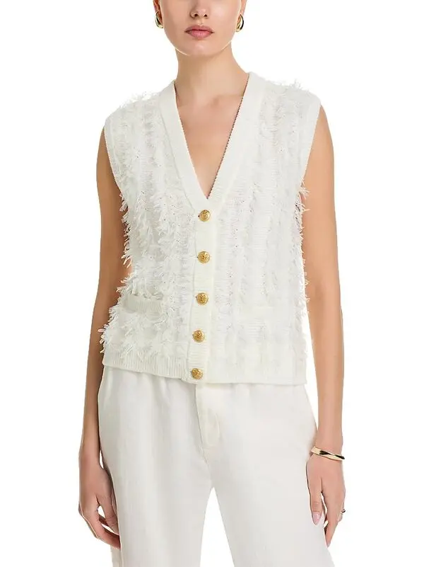 Kobi Halperin Sterling Sweater Vest - Ivory