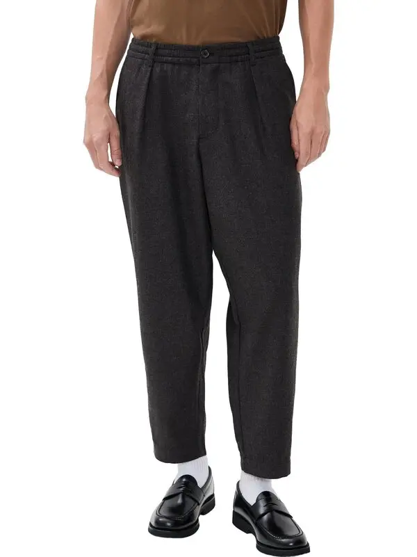 Universal Works Pleated Track Trousers - Brown