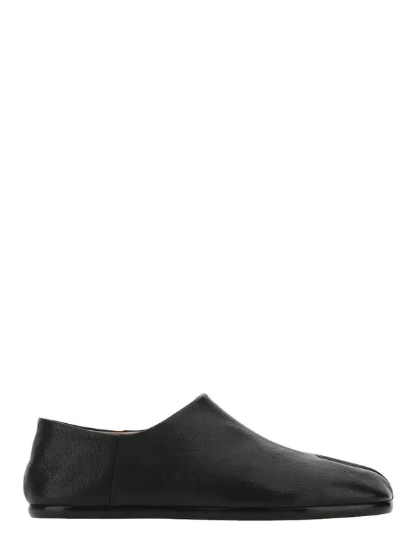 MAISON MARGIELA Leather Tabi Loafers - Black
