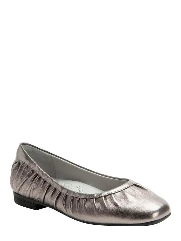 ALEGRIA BY PG LITE Beka Ballet Flat - Pewter