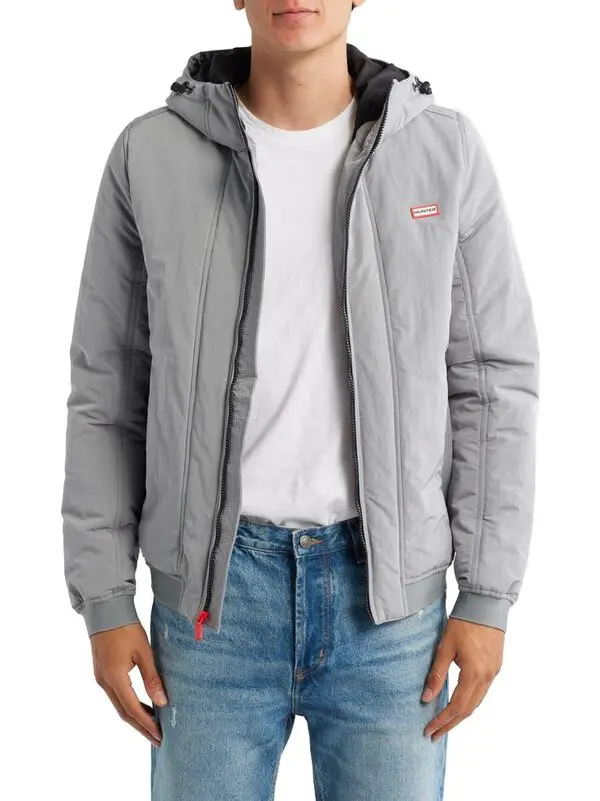 Hunter Horley Hooded Water Resistant Ripstop Jacket - 036 Castlerock