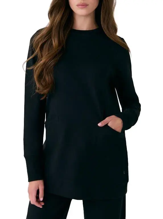 LOLE Mindset Tunic Sweatshirt - Black