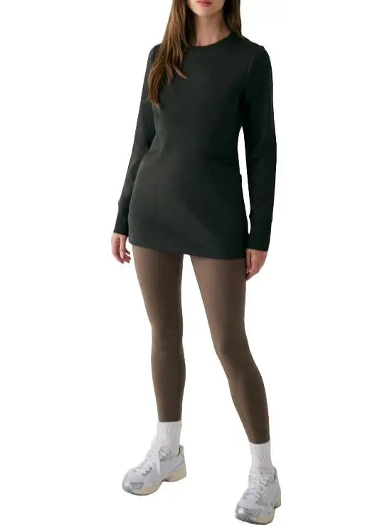 LOLE Mindset Tunic Sweatshirt - Olive