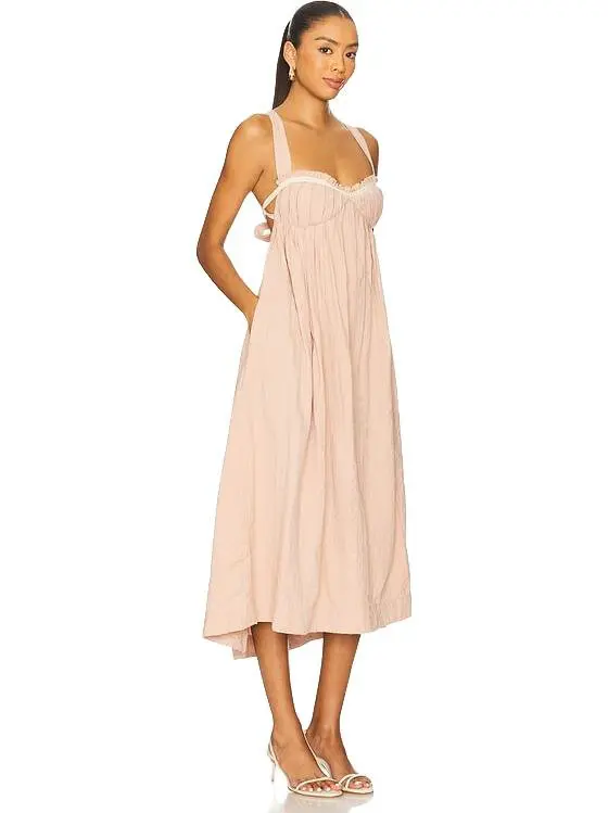 Free People Poppy Midi Dress - Sweet Nothings