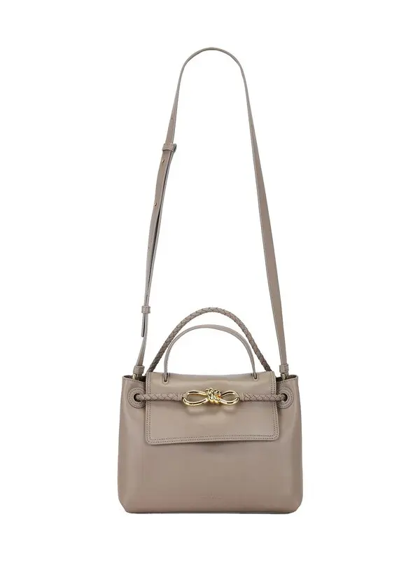 Bottega Veneta Ciao Ciao Bag - Limestone & Muse Brass
