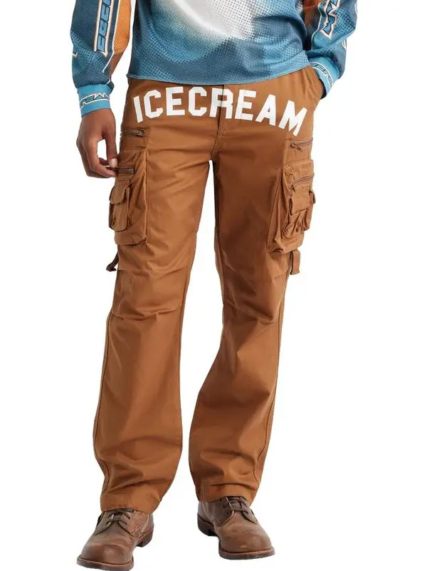 ICECREAM Coco Cargo Pants - Toffee