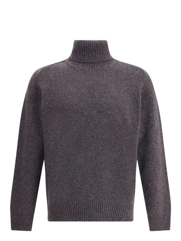 BROOKSFIELD Virgin Wool Turtleneck Sweater - Multicolour