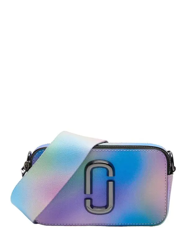 Marc Jacobs The Snapshot Degradé Leather Cross-body Bag - Blue