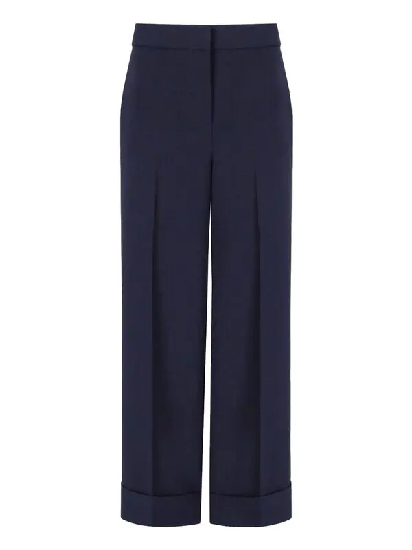 Essentiel Antwerp Imo Cropped Trousers - Blue