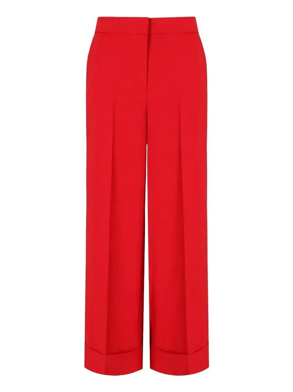 Essentiel Antwerp Imo Cropped Pants - Red