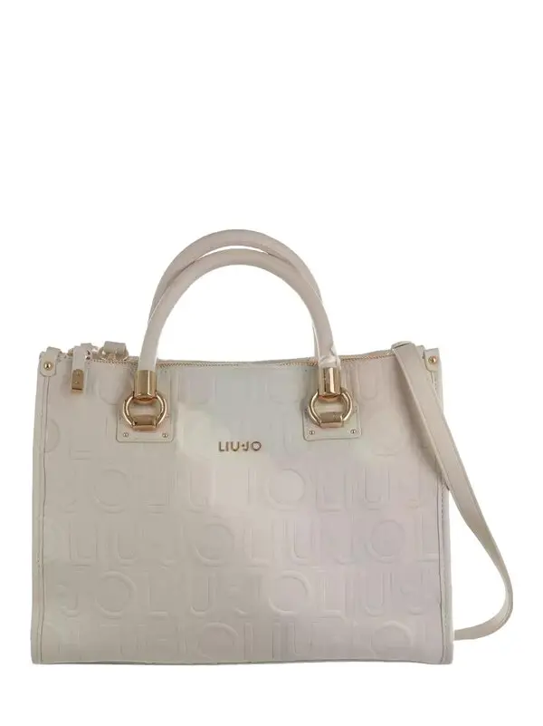 Liu Jo Medium Embossed Tote Bag - Neutrals