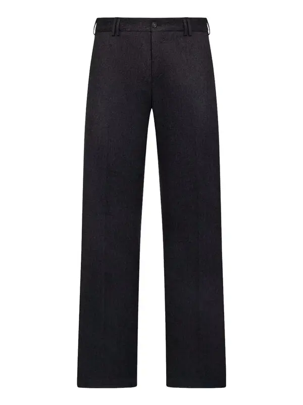 PT TORINO Wool Trousers - Black