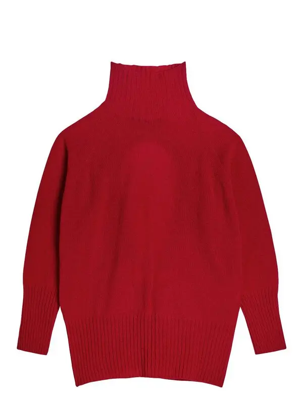 Simone Rocha Cashmere Cut-out Jumper - Red