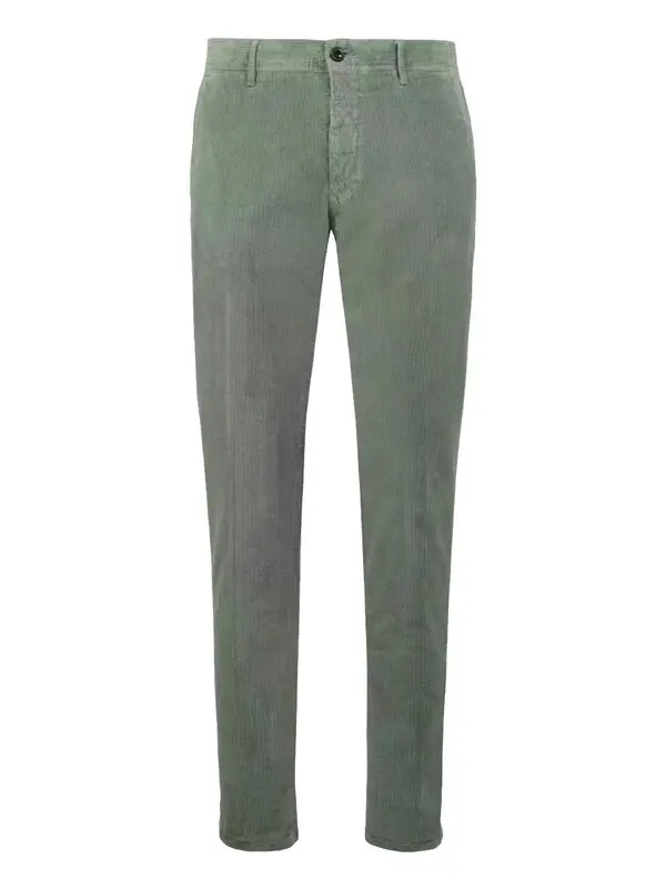 SLOWEAR Welt-pocket Corduroy Trousers - Green