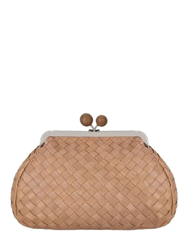 Max Mara Pasticcino Pancia Medium Clutch - Beige