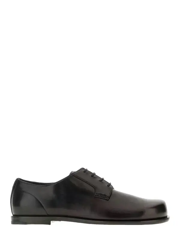 Fendi Lace-up Derby Shoes - Black