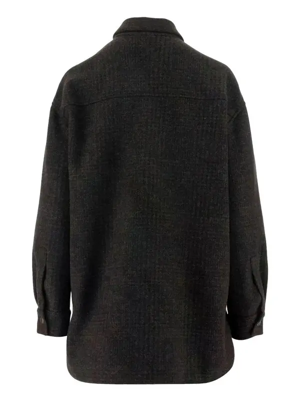 F.IT Button-fastening Flap-pocket Shirt - Brown