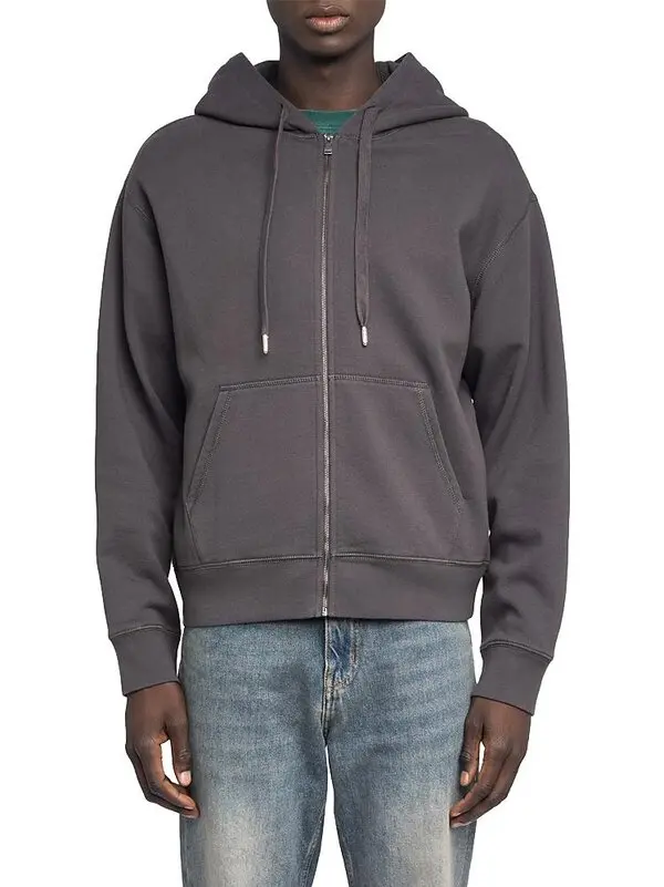 Zadig&Voltaire Sacha Graphic Hoodie - Dark Chocolate