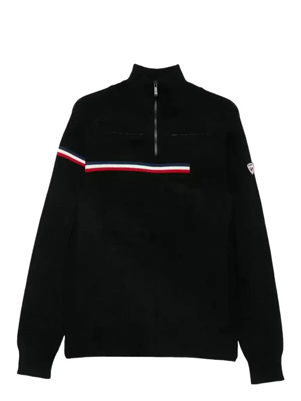 Rossignol Odysseus Half-zip Merino Wool Sweater - Black