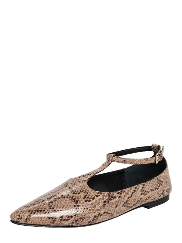 A.emery Ward Flat - Taupe Snake