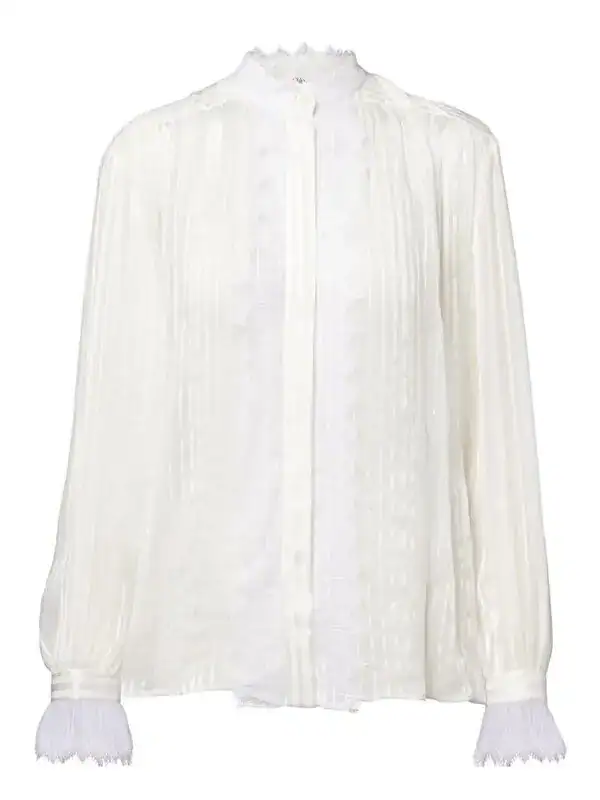 Chloé Women's White Blouses | Editorialist