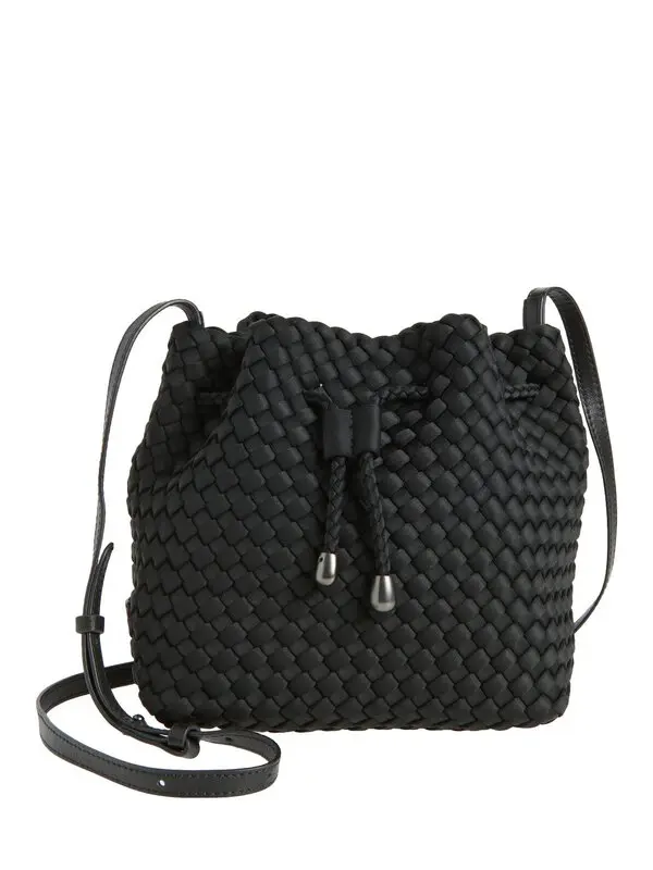 NAGHEDI Medium Gramercy Bucket Bag - Onyx