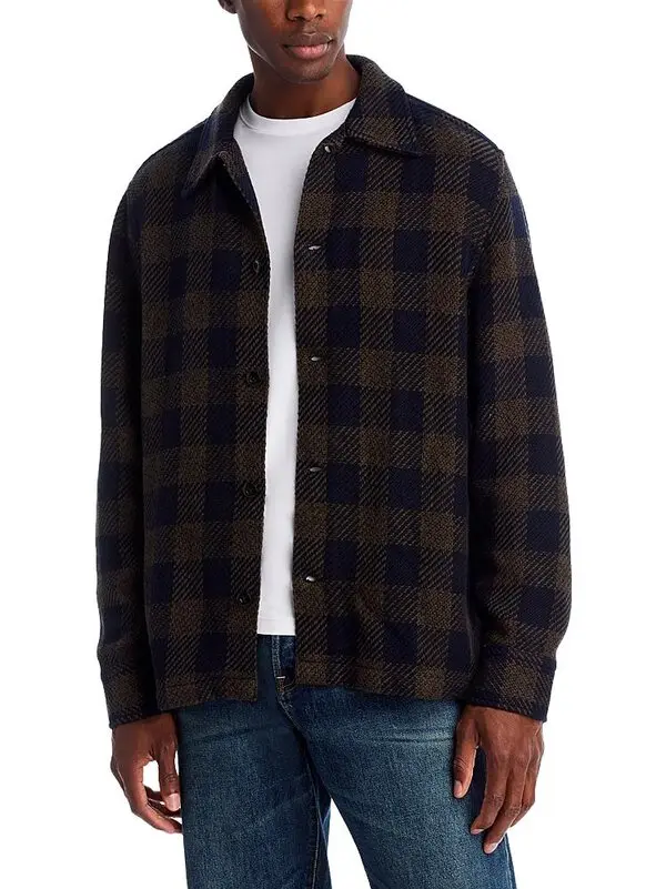 Madewell Chunky Twill Jacket - Gradient Plaid