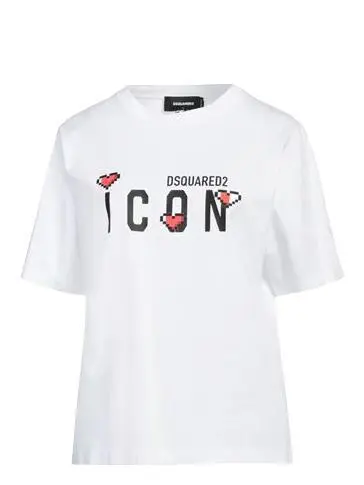 Dsquared2 T-shirt In Cotton Jersey - White