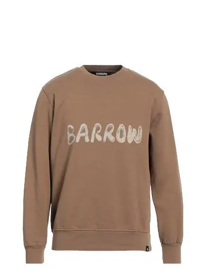 BARROW Cotton Sweatshirt With Logo - Beige