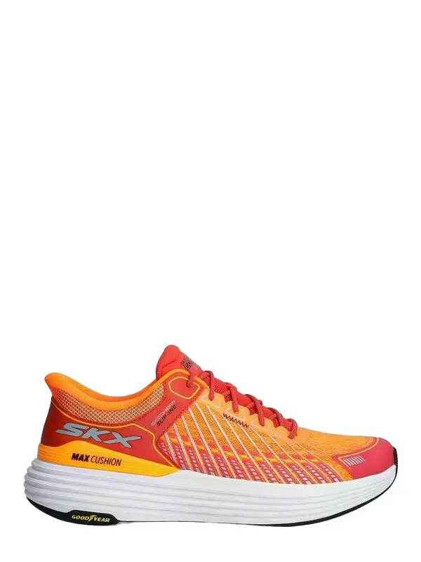 Sketchers Logo-print Sneakers - Orange