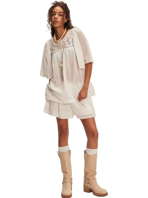 Free People Norrah Set - Late Snow