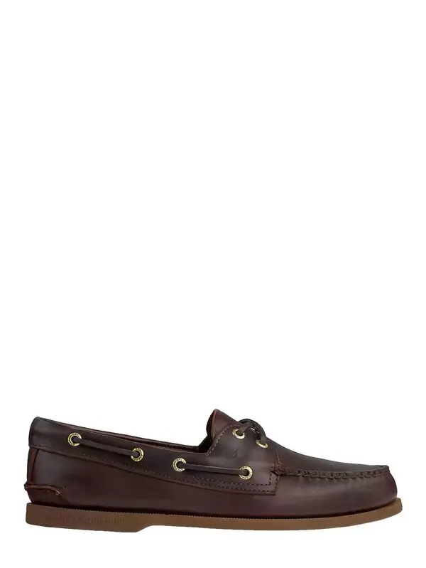 Sperry Leather Eyelet Loafers - Brown