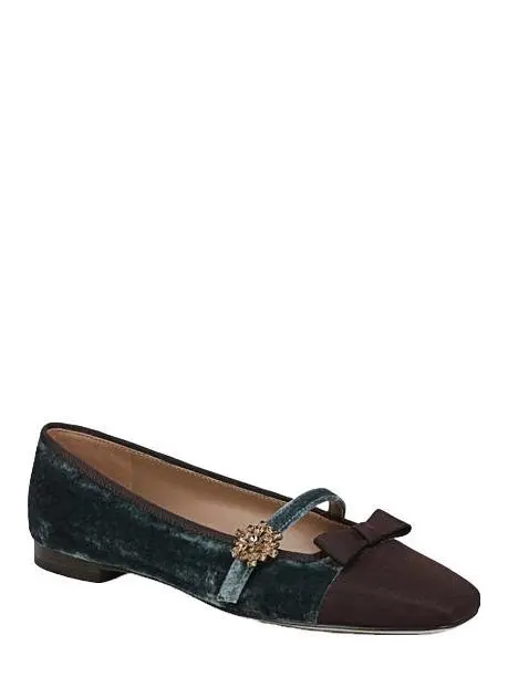 Sam Edelman Mary Jane Flat - Bluestone