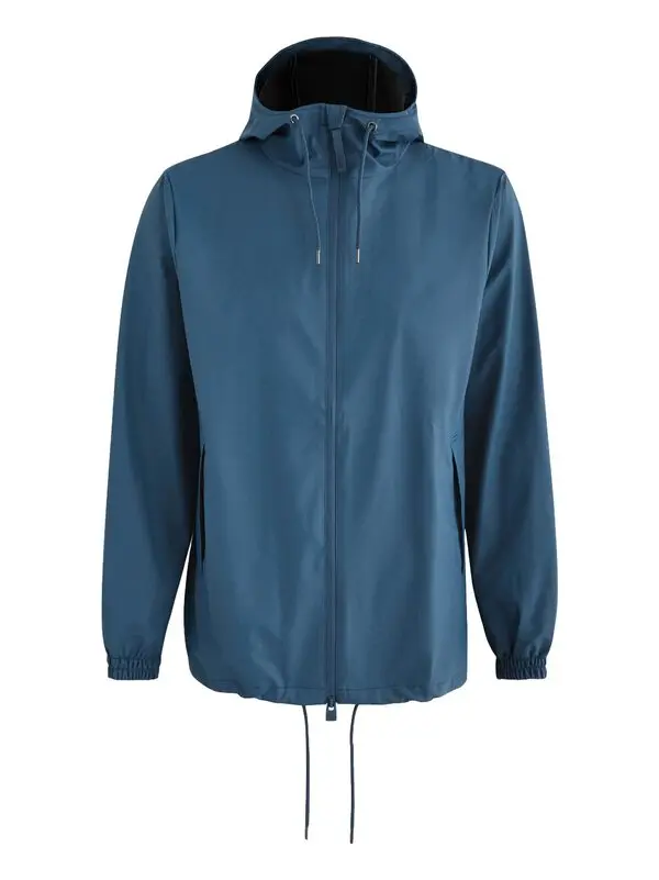 Rains Storm Breaker Rubberised Jacket - Blue