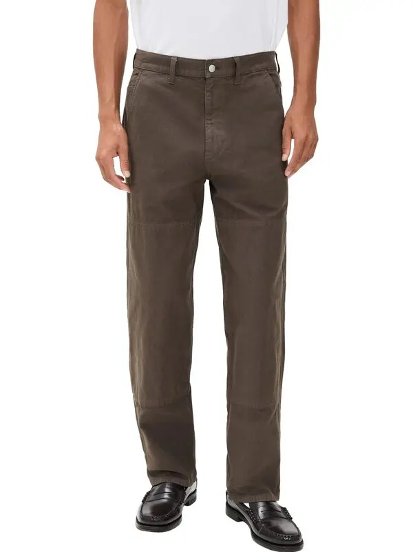 Madewell Clean Utility Pants - Mocha Brown