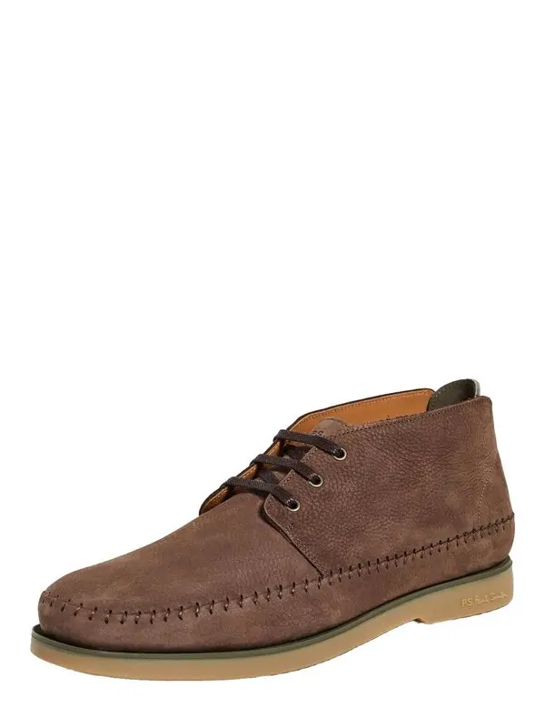 Paul Smith Crane Stitched Lace-up Shoes - Chocolate