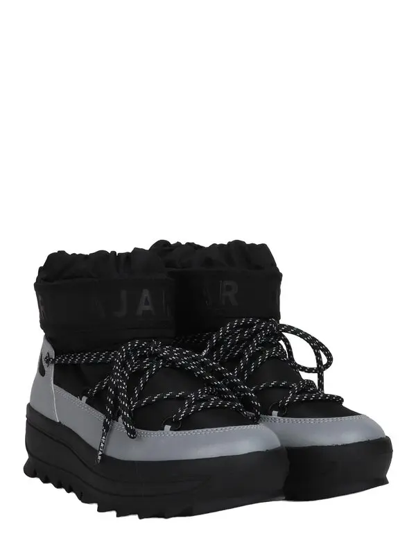 Pajar Galaxy Mini Waterproof Ankle Bootie - Black/silver