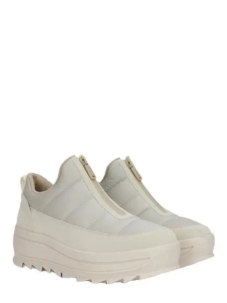 Pajar Gala Front Zip Waterproof Ankle Bootie - Chalk