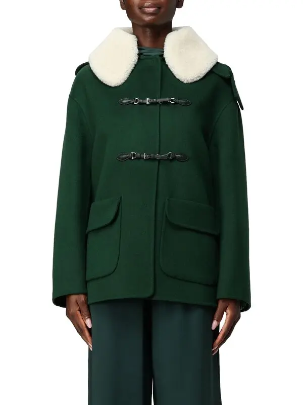 Ermanno Scervino Coat - Green