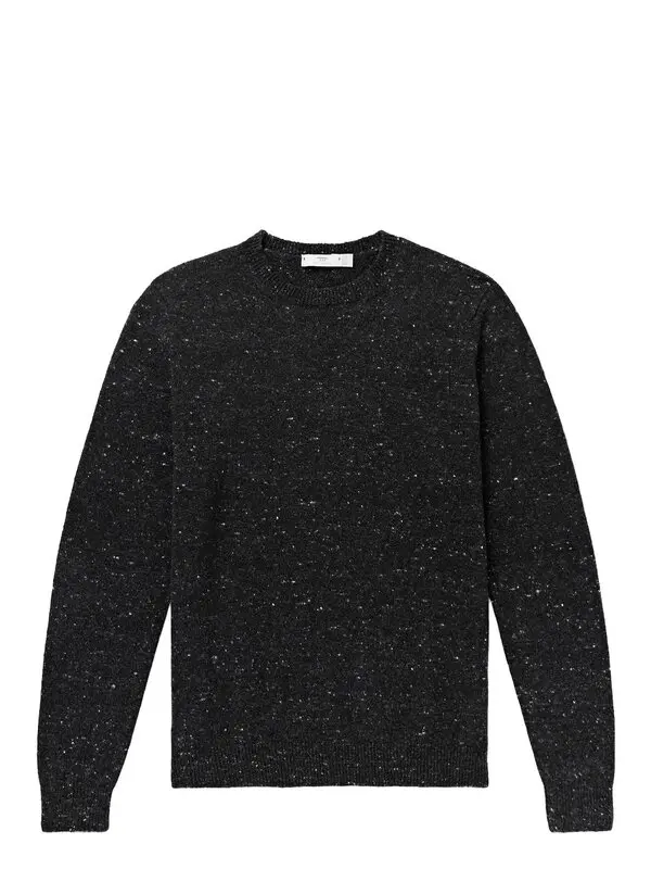 Inis Meáin Merino Wool And Cashmere-blend Sweater - Gray