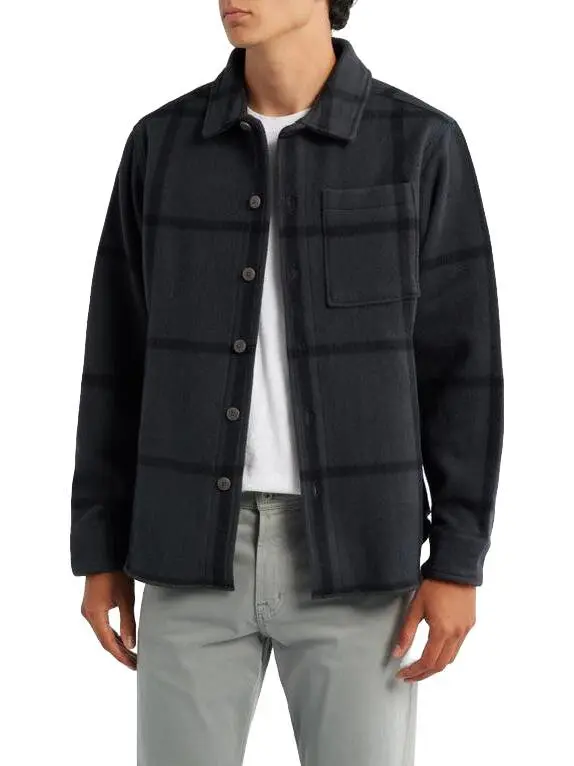 ALEX CRANE Park Wool Overshirt - Ink