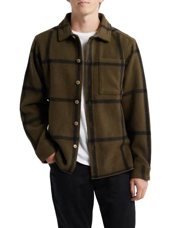 ALEX CRANE Park Wool Overshirt - Tank