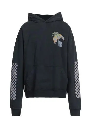 Rhude Cotton Fleece Sweatshirt - Black