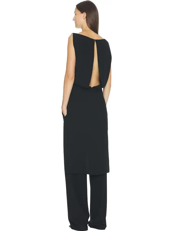 THE ROW Selima Top - Black