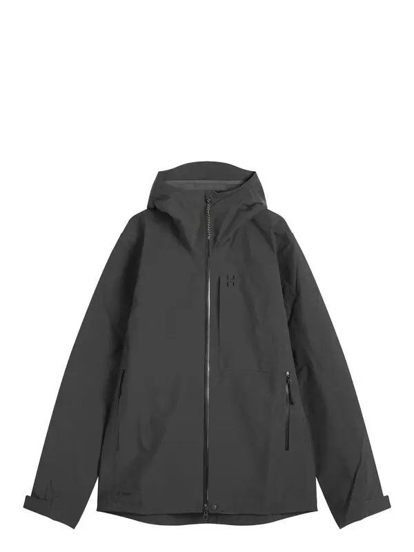HAGLOFS Front Proof Ii Waterproof Jacket - True Black