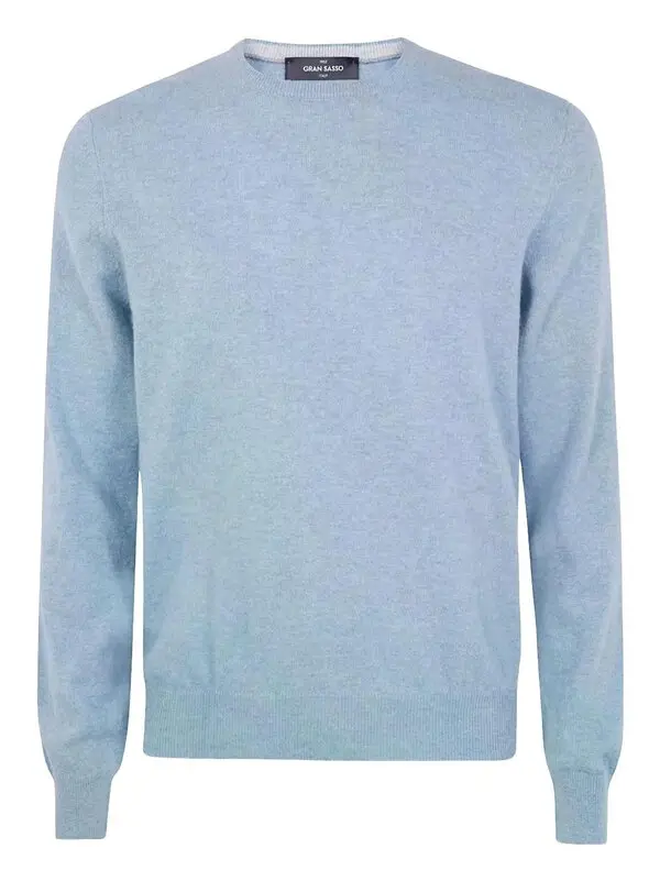 GRAN SASSO Crew-neck Sweater - Blue